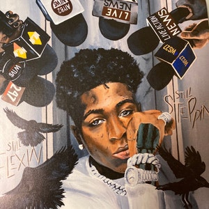 PREORDER 18x18 NBA YOUNGBOY Poster - Etsy