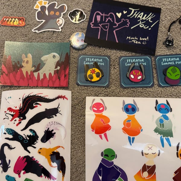 Limbus Company EGO Vinyl Stickers // Don Quixote, Heathcliff, Faust ...