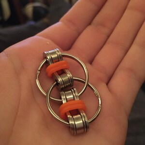 The Wave Bike Chain Link Fidget Toy | Etsy