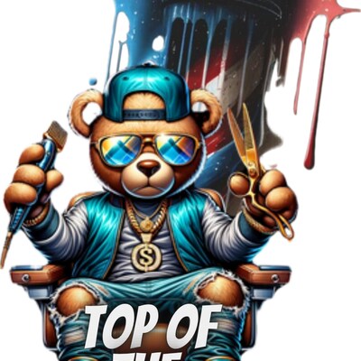 Hip Hop Teddy Bear Graffiti Cartoon Dready Bear Digital Download PNG ...
