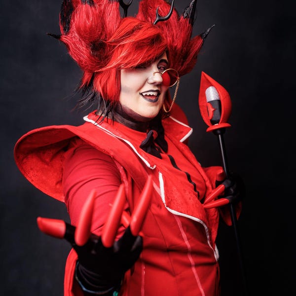 Hazbin Hotel Alastor Radio Demon PDF Cosplay Pattern Coat Only ...