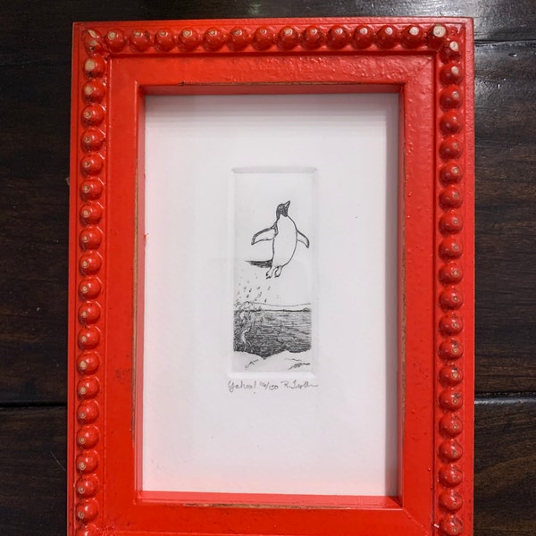 Vintage Color of Your Choice - in 1x1 Bumpy Style - Choose Your Frame ...