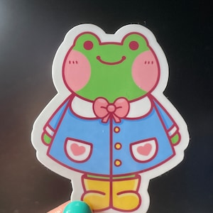 Winter Froggy Sticker - Etsy