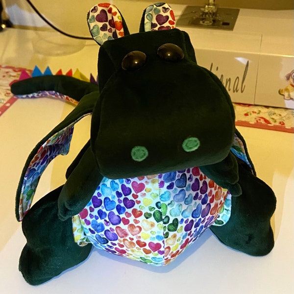 Yoki the Fat Dragon Sewing Pattern - PDF - Etsy