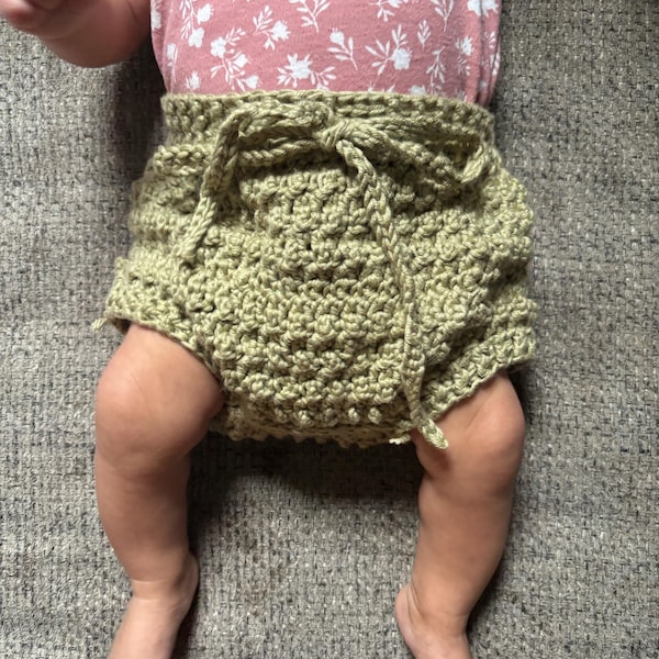 Crochet Pattern Baby Bloomers - Newborn to 24 Months - Etsy