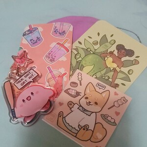 Cosmic Tea A6 Sticker Sheet | Etsy