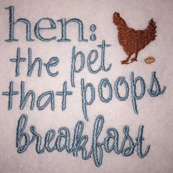 Hen Embroidery Design. Hen Silhouette. Mini Hen Embroidery. Hen ...
