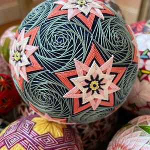 Temari Embroidery Kit for Beginners Japanese Temari Ball | Etsy