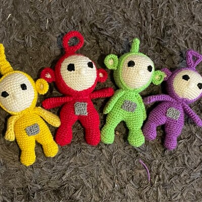 Teletubbies Amigurumi Pattern Complete With Toys - Etsy