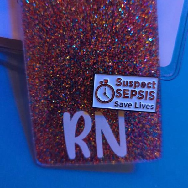 Sepsis Enamel Lapel Pin- EP112- Sepsis, Sepsis Shock, Infection, ICU ...