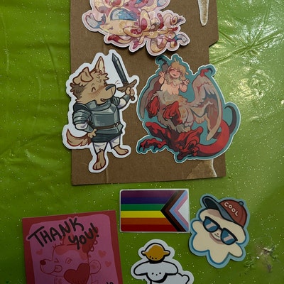 Chimera Falin Stickers Dungeon Meshi - Etsy