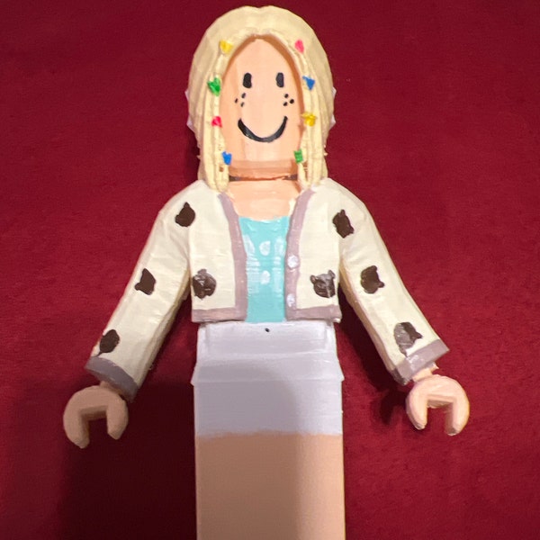 Custom Avatar Figure - Personalized 3D Printed Roblox Character - Etsy