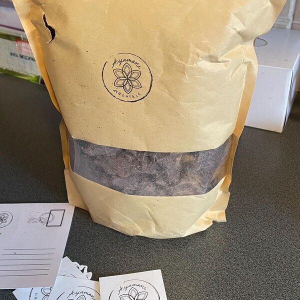 CEREMONIAL CACAO BLOCK: Peruvian Raw Cacao Paste, Organic 100% Criollo ...