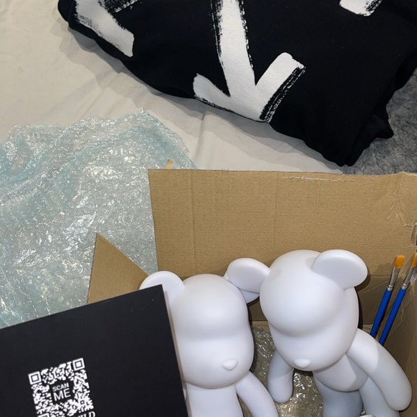 Bearbuild Fluid Bear Art Creator Kit | Gift Box | Solo Painting | Diy ...