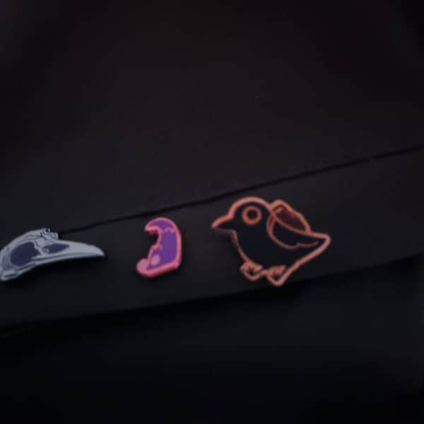 Worm on a String Mini Pins! - Etsy