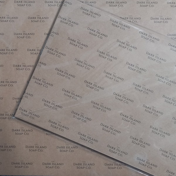 Custom Printed Translucent / Baking /tracing Paper/ Wedding Logo ...