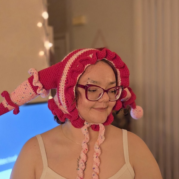 Crochet Jester Balaclava PDF Pattern - Etsy