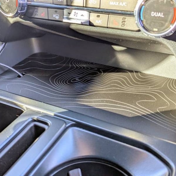 Flat Black F150 Cubby Shelf for 2021+ Ford F150 Trucks Cubby Cover for ...