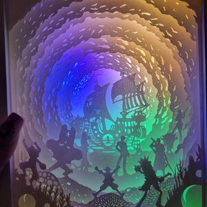 Paper Cut Light Box - Etsy