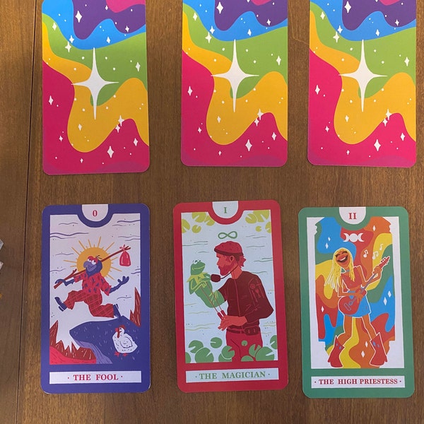 Rainbow Connection Tarot - Major Arcana Only - Muppets Inspired Tarot ...