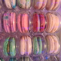 Blue Curacao Vegan Macarons Available in 4 & 12 Pack - Etsy