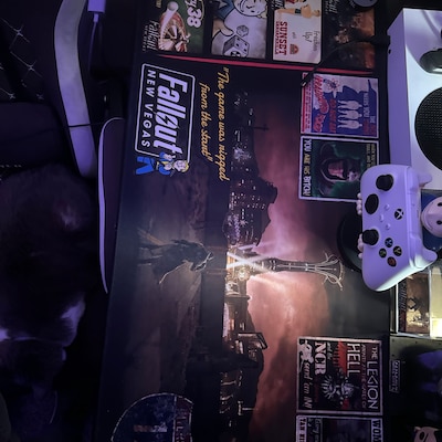 Large Desk Mat for Gamer Desk Mat Gaming Decor Desk Gaming Mousepad XL ...