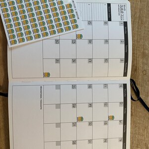 12 Sticky Note Planner Stickers Notepad Planner Stickers - Etsy