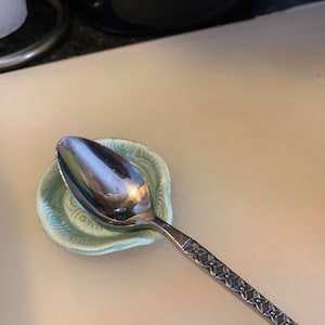 Tea Spoon Rests, Small & Mini Spoon Rests, Perfect Gift for the Coffee ...