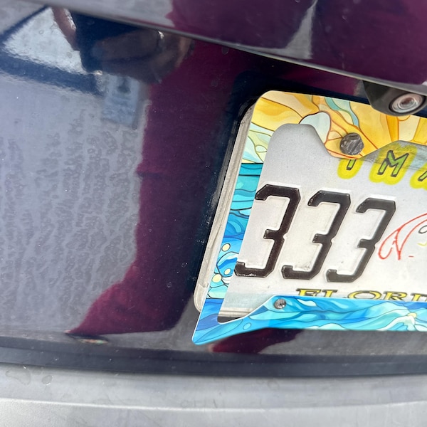 Stained Glass Ocean Wave License Plate Frame: Beach Car Decor, Beachy ...