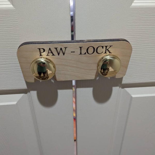 Paw-lock - to Keep Those Pesky Animals From Opening the Interior French ...