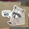 Raccoon Respectfully No | Sarcasm Funny Raccoon Sticker | Gifts Under ...