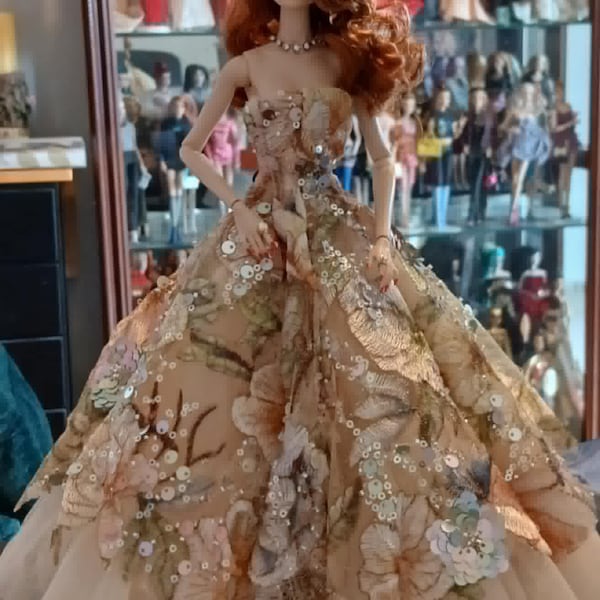 Fashion Doll Satin/silk Evening Dress/wedding Dress, 1/6 Bjd/30cm/12 ...