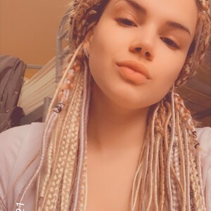 Green-brown Ateba Boho Hippie Hair Extention Hair Wrap for | Etsy