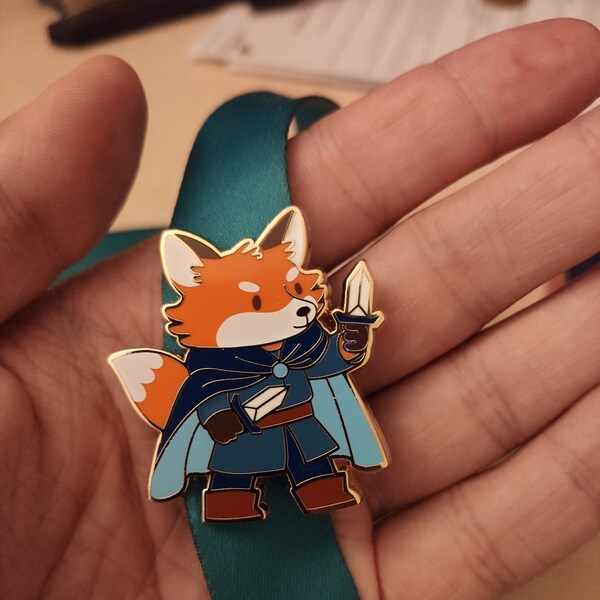 Fox Rogue Enamel Pin, Dungeons and Dragons Enamel Pin, Dnd Rogue Pin - Etsy