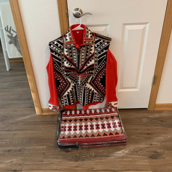 NEW Western Competition Horse Riding Show Wear Shirt Blouse Jacket ...