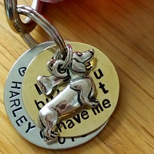Dachshund Sausage Dog Hand Stamped Handmade Dog Tag poshtags Collar ...