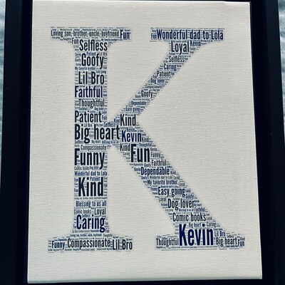 Teacher Apple Word Collage, Wordle, Word Cloud, Custom Personalized ...