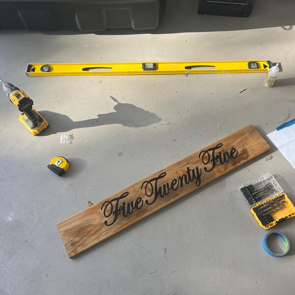 Script Address Sign Metal,script House Numbers,custom House Numbers ...