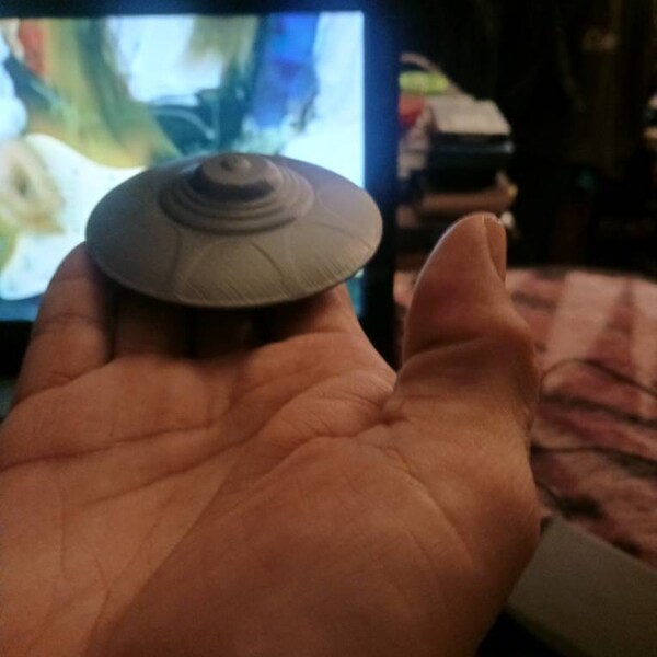 Chick Gold 3D Printed Chicken Peep Bird Baby Miniature Mini Figure Figurine Gift Desk Cute Meme ...