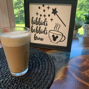 Disney Wood Sign for Coffee Bar - Etsy