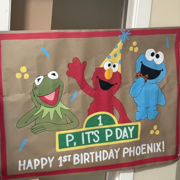 CUSTOM BANNER | Brown Paper Sign, Custom Party Banner, Butcher Paper ...
