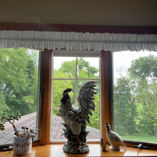 New CUSTOM Window Rod SLEEVES Sleeve Valance Topper Many Colors ...