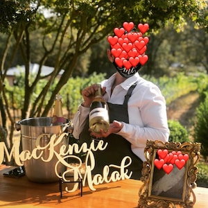 Gold Baby Name Sign Calligraphy Font - Etsy