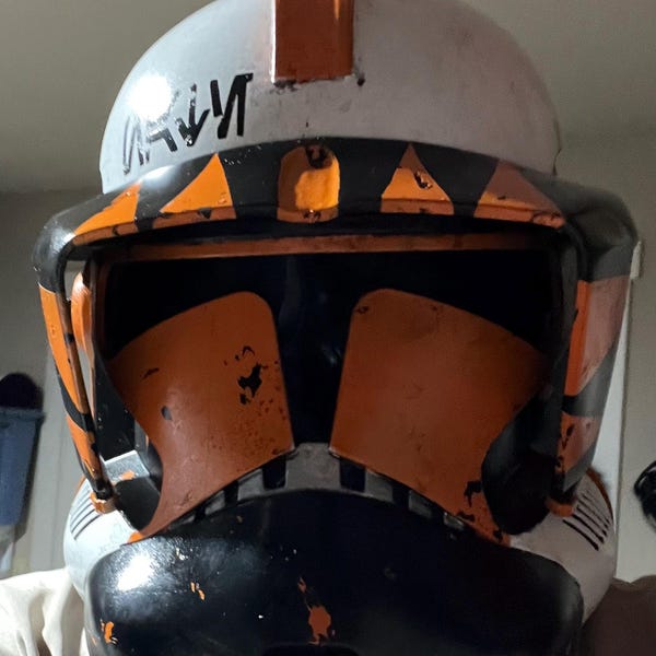 Star Wars Custom Clone Commander Helmet 3D Printed - Etsy