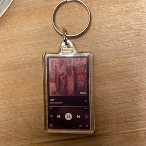 Tap to Play Customizable Music Photo Keychain NFC Tag - Etsy