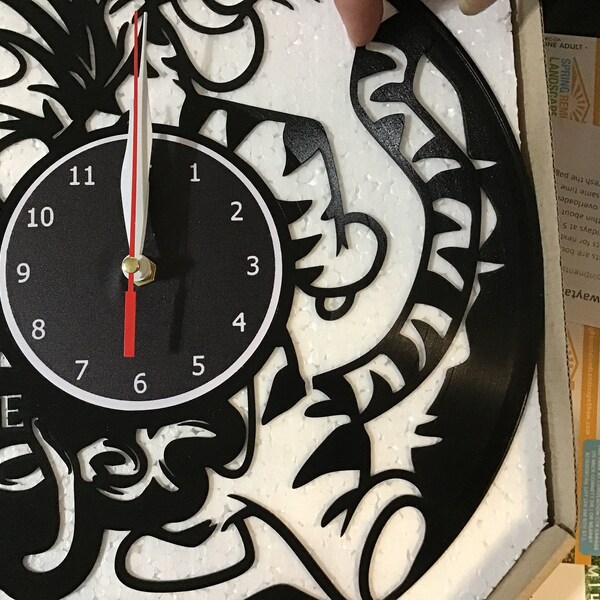 Tigger Vinyl Record Wall Clock, Nursery Decor, Gifts for Kids - Etsy
