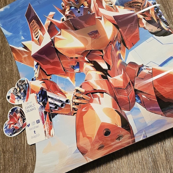 Rodimus V2 | Transformers MTMTE Print - Etsy