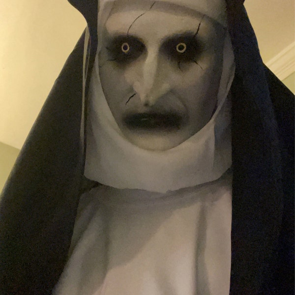 Demon Nun Mask inspired by Valak - Etsy