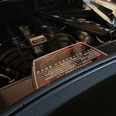 Ford Mustang S550 Custom Aluminum Engine Bay Dress up Plaque Car Show ...