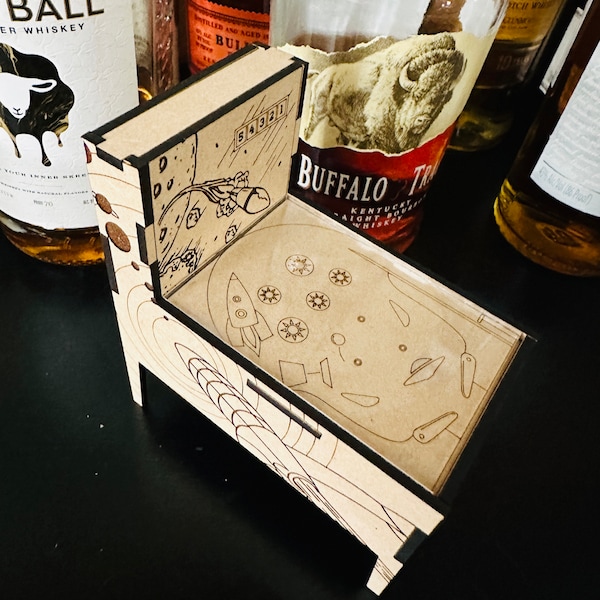Pinball Machine SVG + Ai Laser Cut Files -- INSTANT DOWNLOAD - Etsy